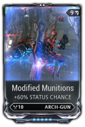 Modified Munitions - Buy and Sell orders | Ps4 | Warframe Market